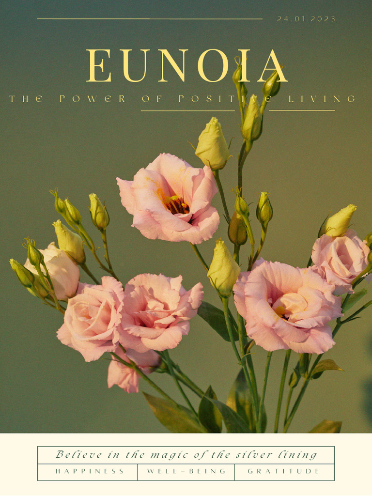 Eunoia Magazine by Sanjana Singh | PDF | Positive Psychology | Happiness