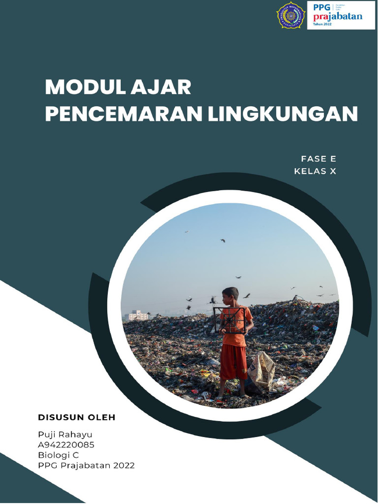 Modul Ajar TaRL_Materi Pencemaran Lingkungan | PDF