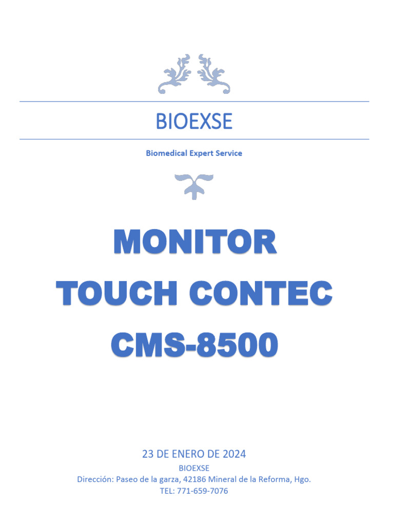 MSV Contec Ms-8500 | PDF