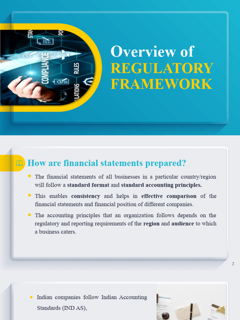Regulatory Framework | Download Free PDF | Fair Value | Financial Statement