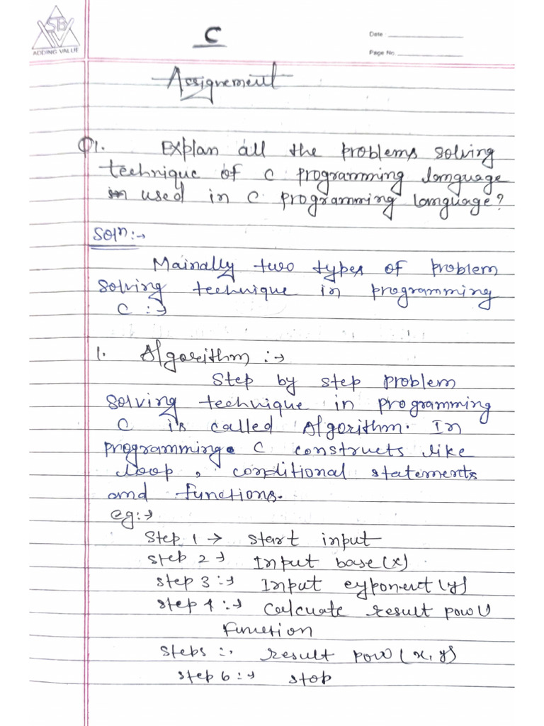 C Assignment | PDF