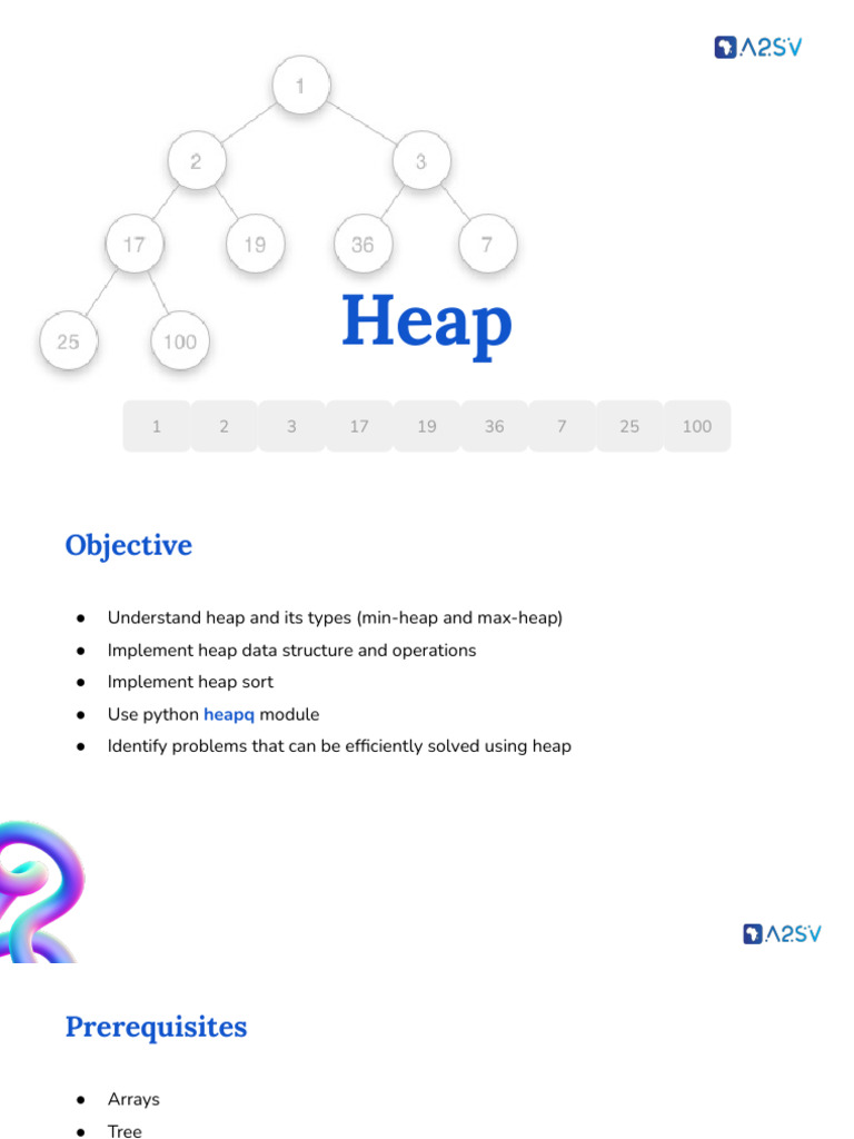 A2sv Heap Lecture Pdf Applied Mathematics Algorithms 4625