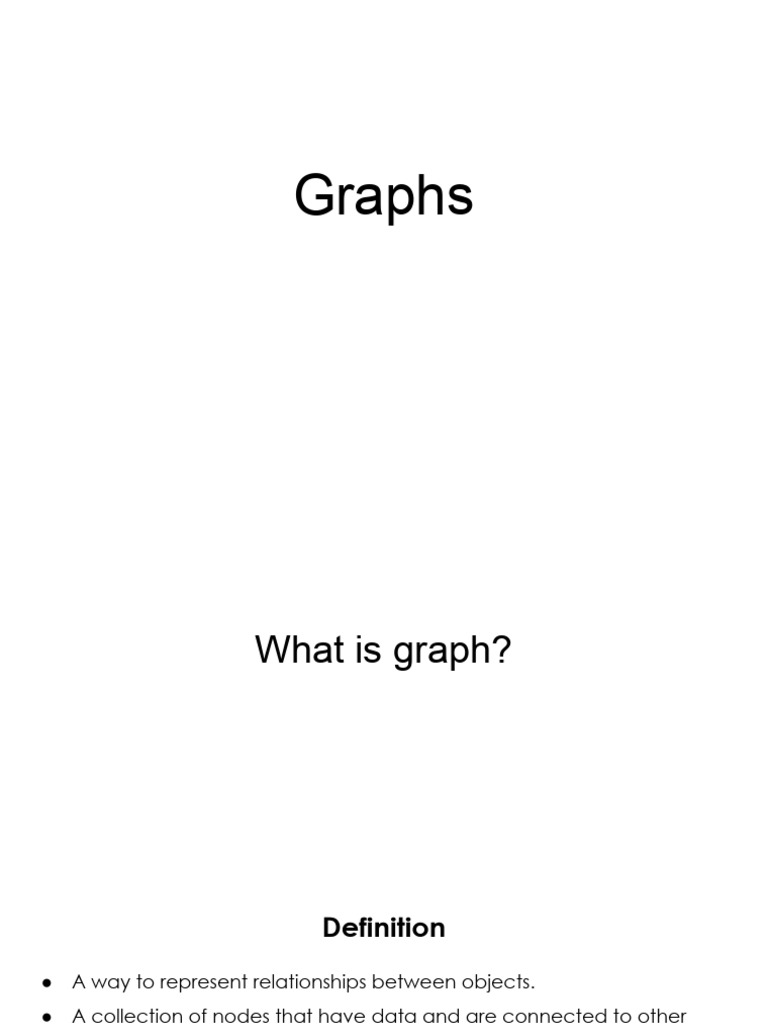 A2SV Graph Lecture | PDF | Vertex (Graph Theory) | Discrete Mathematics