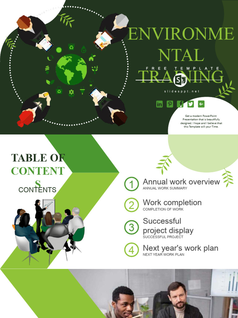 Environme Ntal Training: Free Template | Download Free PDF | Microsoft ...
