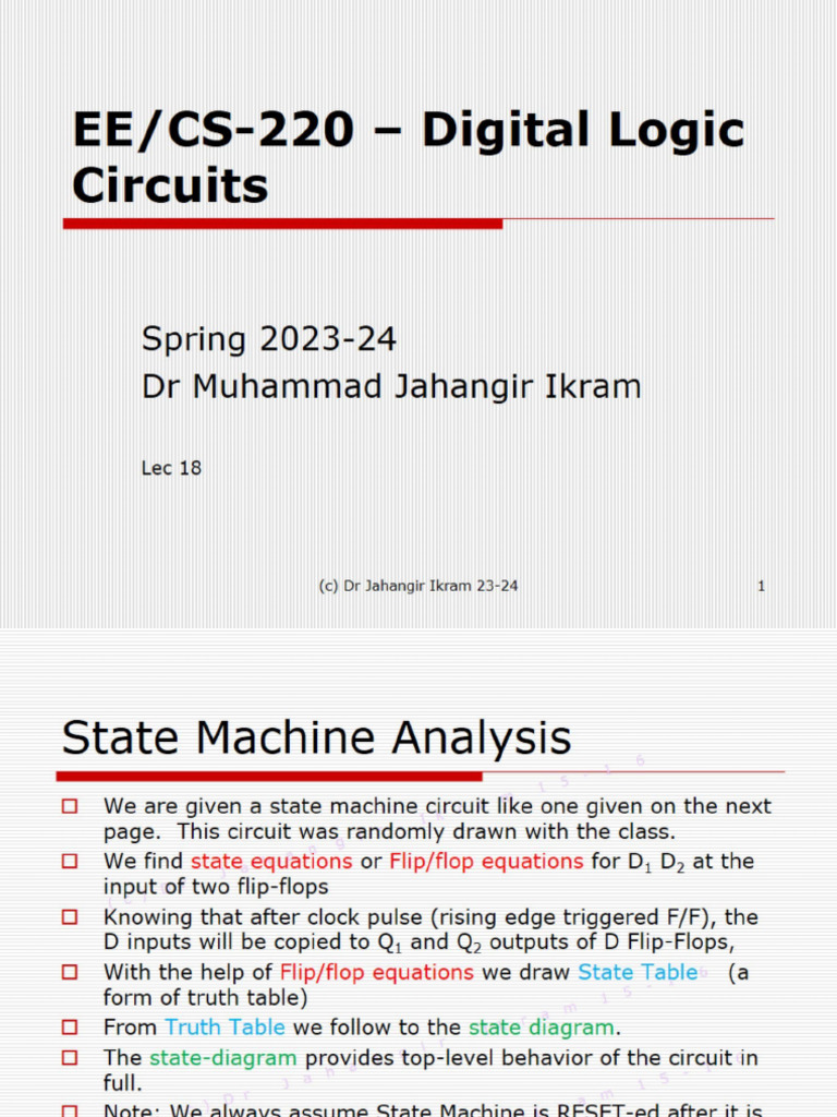 Module State Machine AnalysisPIC 2 | PDF | Technology & Engineering