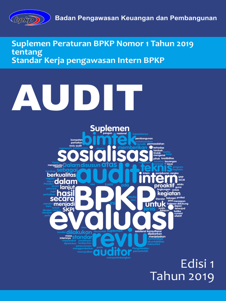 Standar Kerja Pengawasan Intern BPKP | PDF