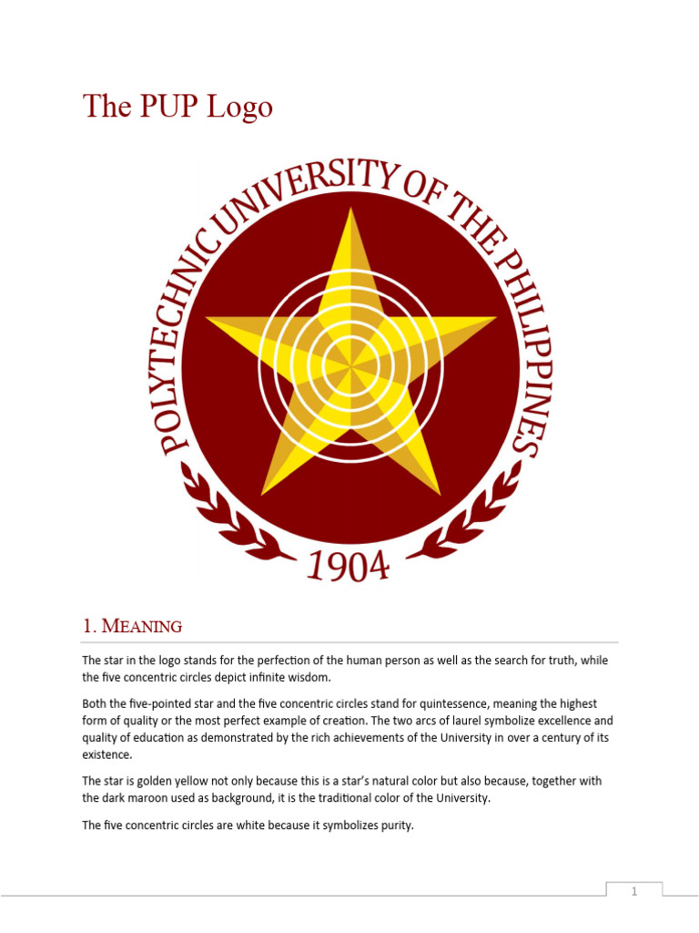 The PUP Logo | PDF | Logos | Trademark