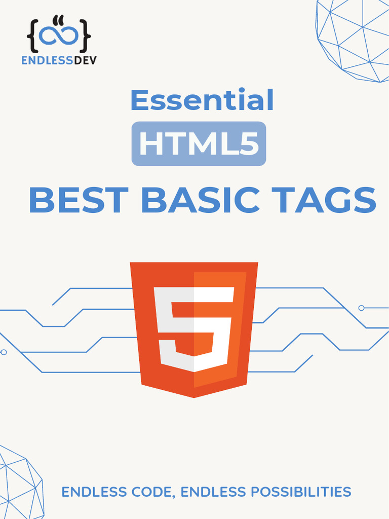 The Most Important and Essential Tag in HTML | PDF | Computers