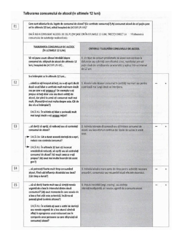 SCID 5 CV Alcool | PDF