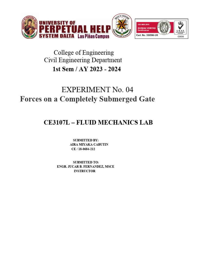 exp edited | PDF | Force | Pressure