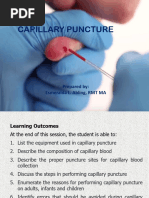 Dermal Puncture Procedure Guidelines | PDF | Medical Specialties | Medicine