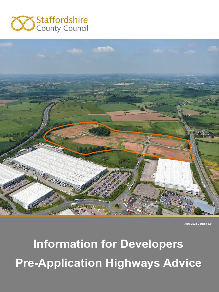 Pre-Application Highways Advice | PDF | Information | Highway