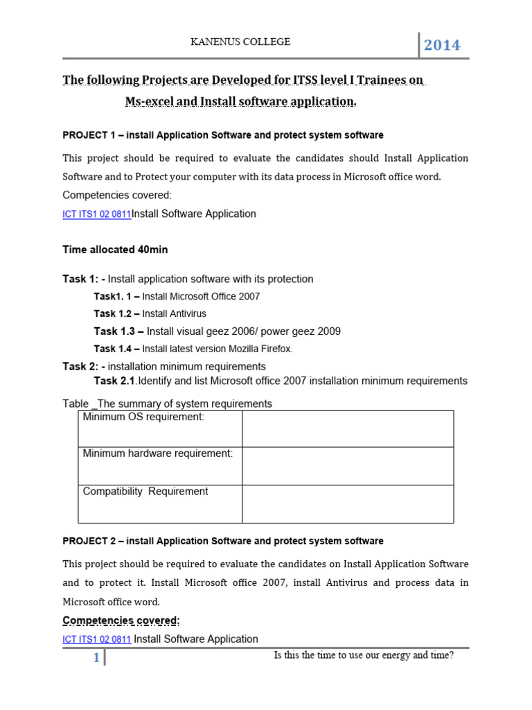 Project 1 Download Free Pdf Microsoft Office Antivirus Software