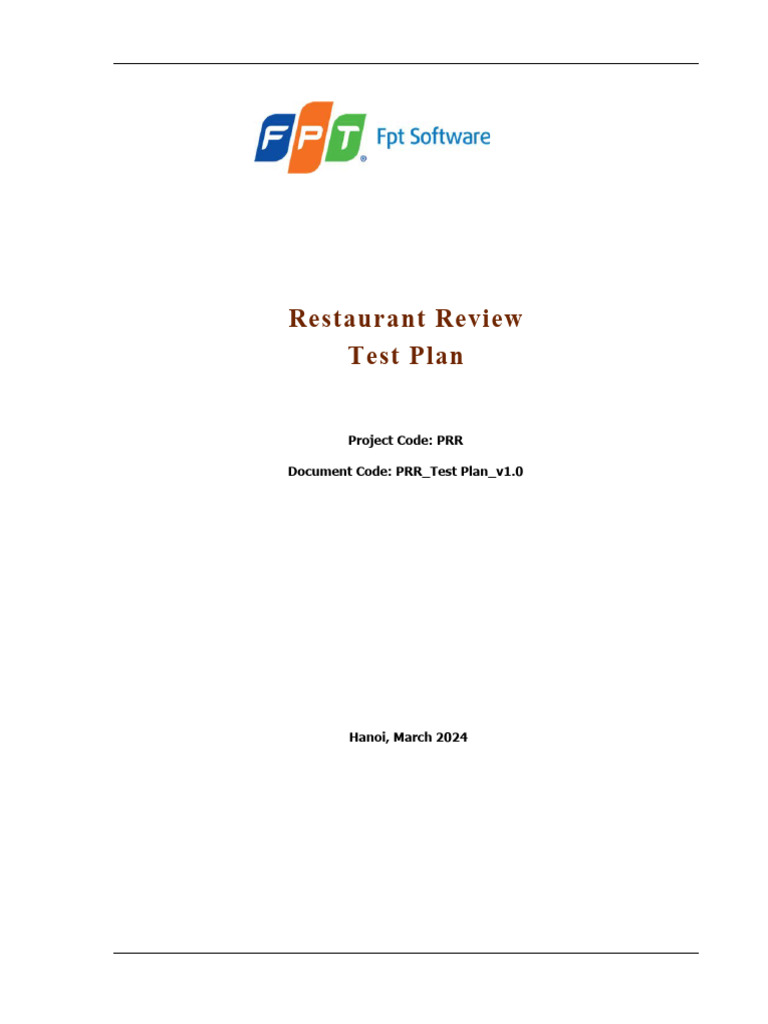 Sample_Test_Plan_Lab1 | PDF | Software Testing | Systems Architecture