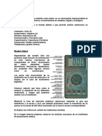 2-Partes Del Multímetro | PDF