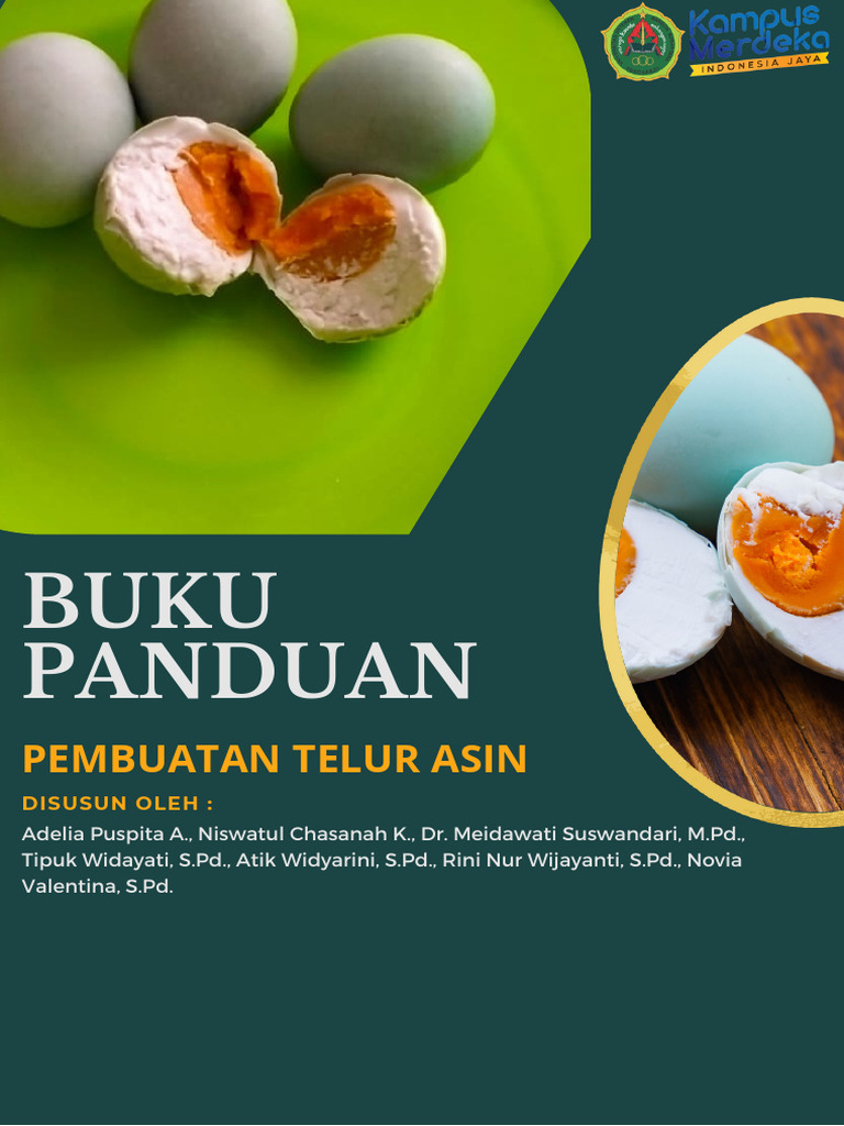 Panduan Pembuatan Telur Asin | PDF