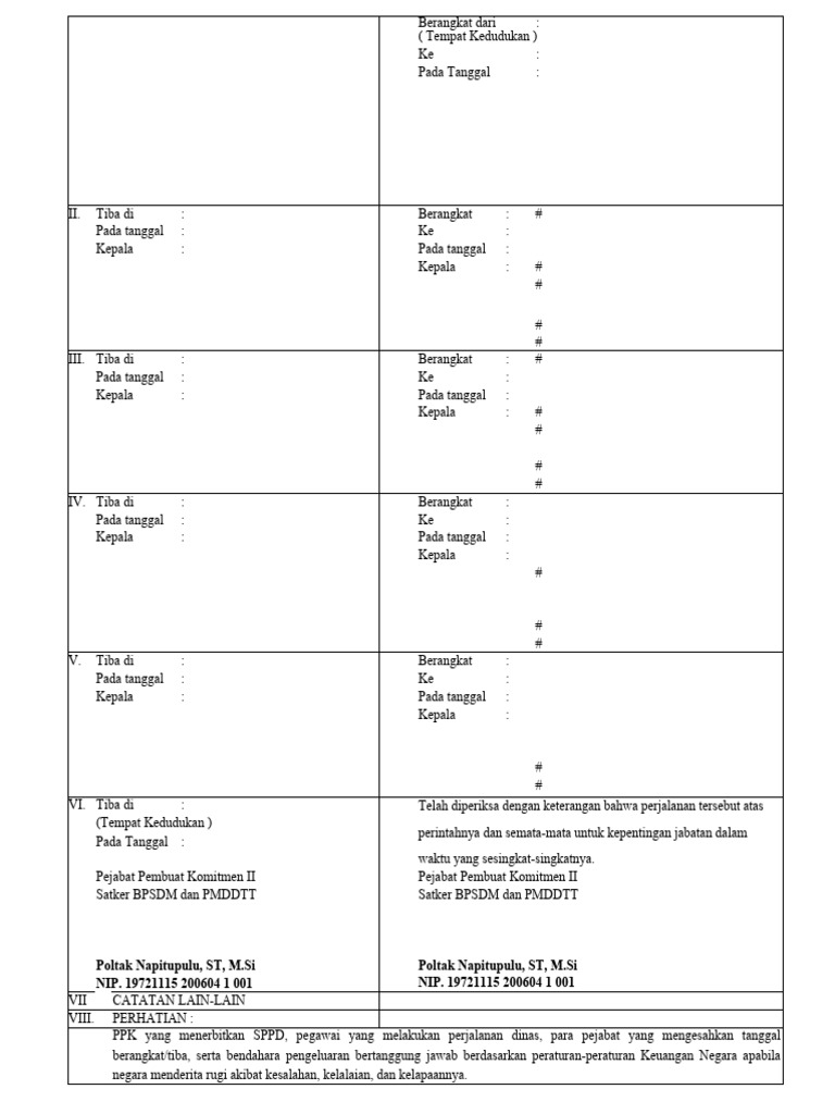 Visum BLKG PPK II 2023 | PDF