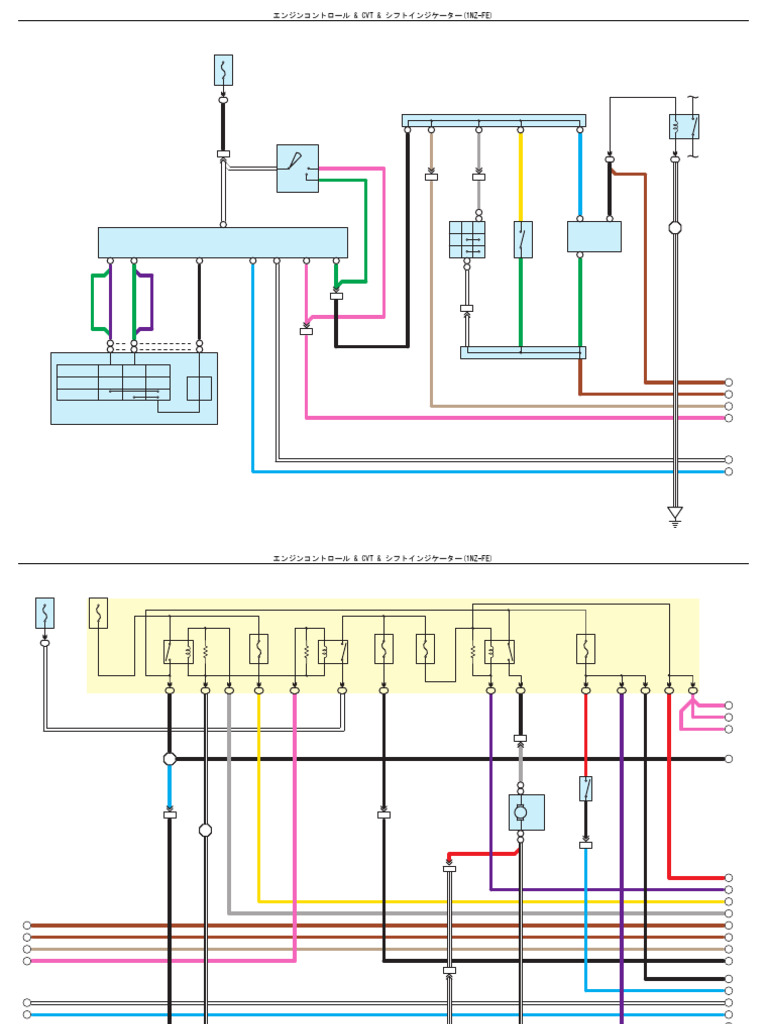 1nz-Fe Engine Ewd | PDF