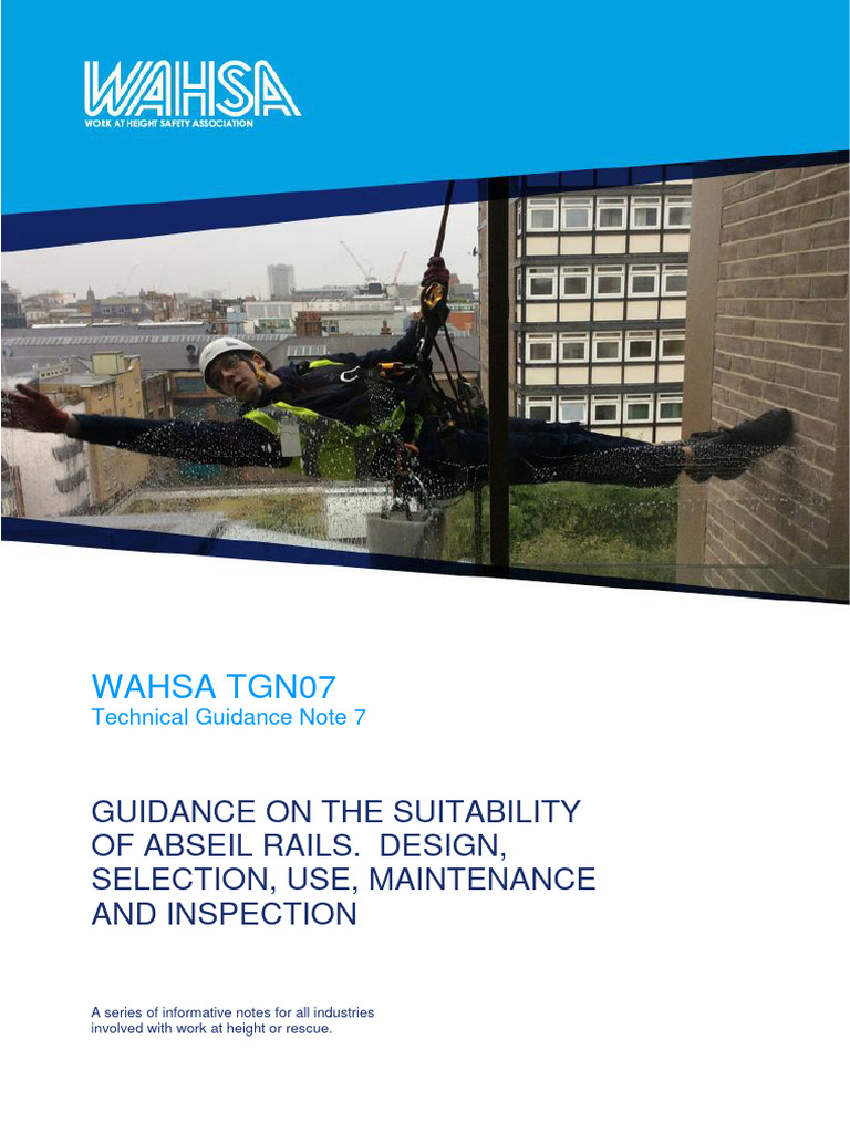 Abseil Rail Systems: Design and Safety Guide | PDF | Rail Transport | Rope
