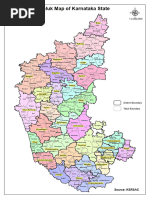 Taluk Map of Karnataka State | PDF