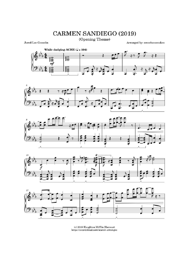 Note Carmen Sandiego | PDF