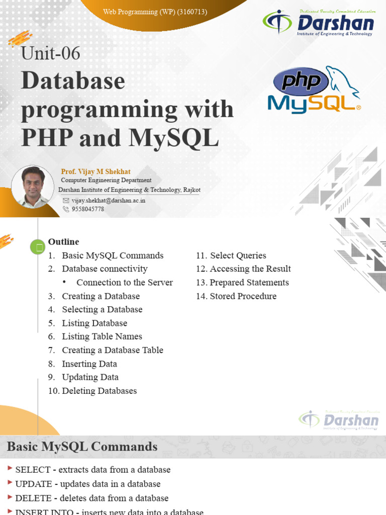 WP GTU Study Material Presentations Unit-6 17042022102903PM | PDF ...