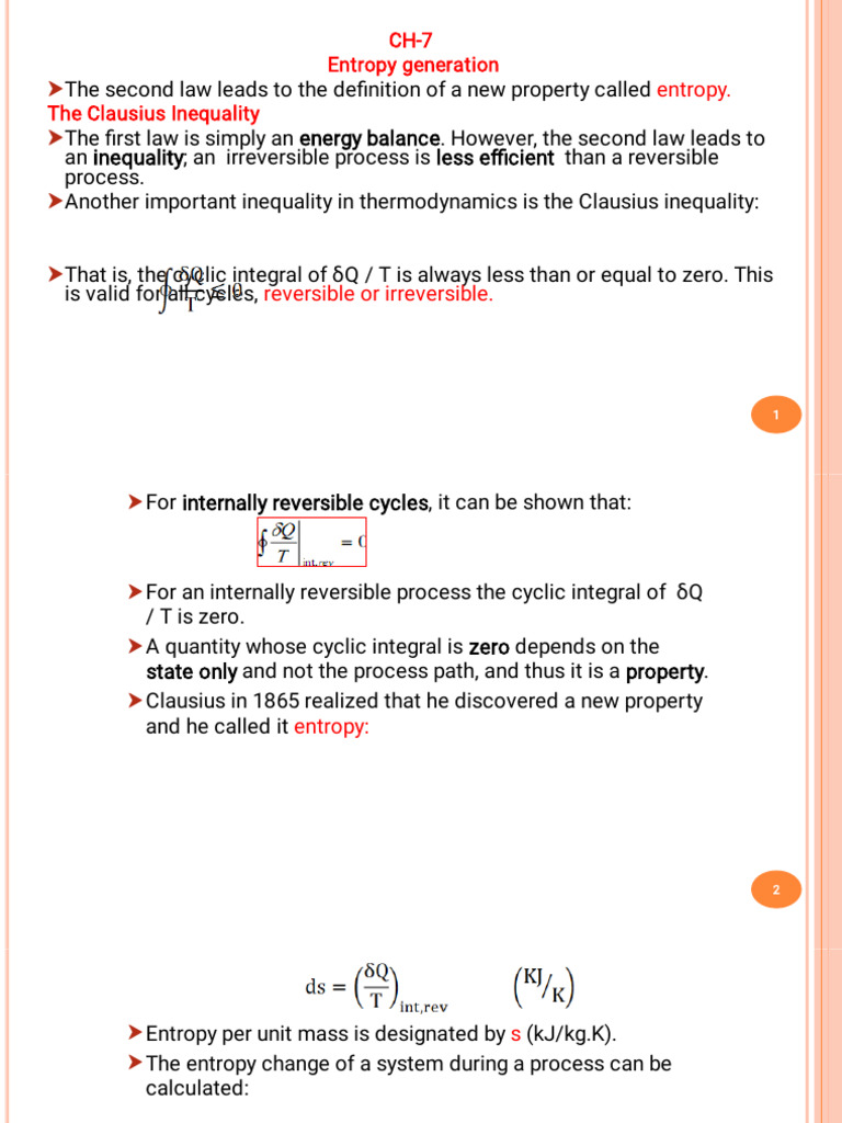 Entropy | PDF | Entropy | Heat