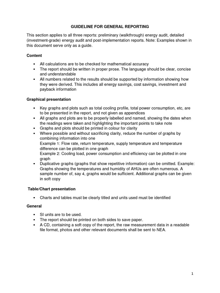 guidelines-for-e2f-ea-reports | PDF | Energy Conservation | Boiler