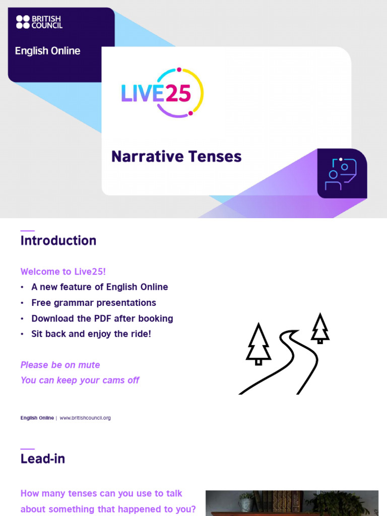 Mastering Narrative Tenses in English | PDF | Verb | Grammatical Tense