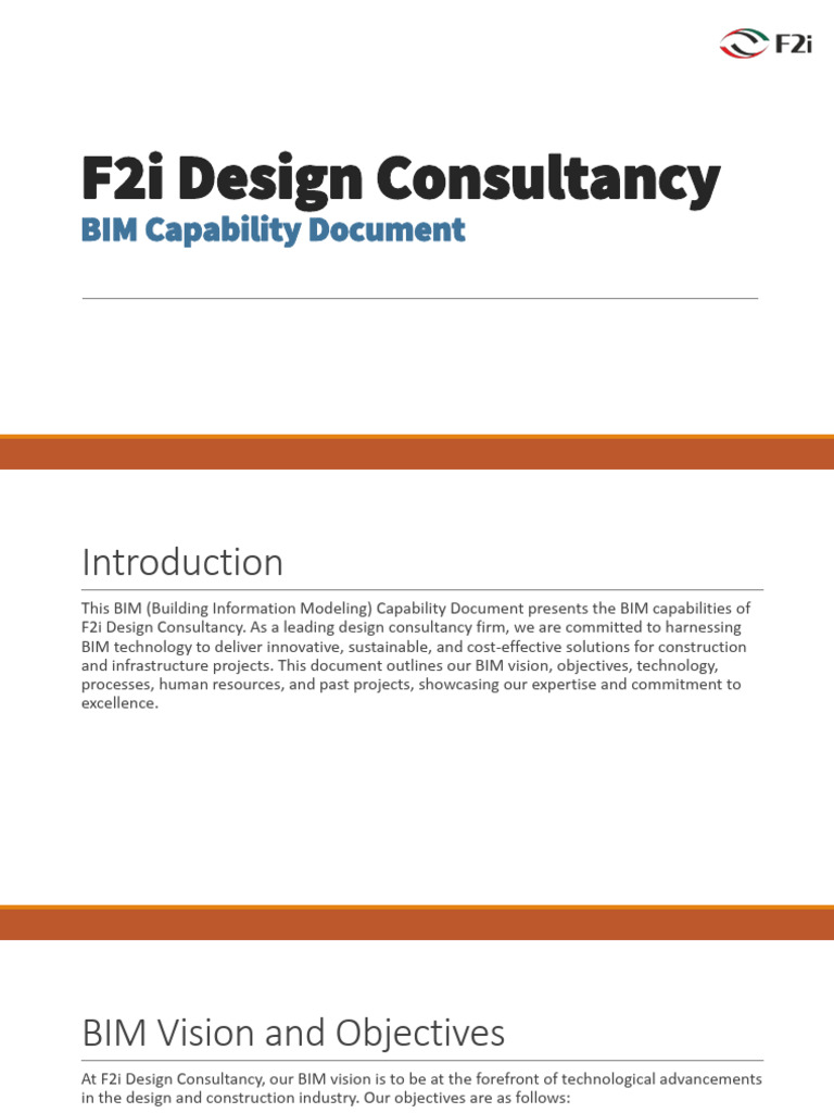 BIM Capability Report - F2i DC - July 2023 | PDF | Building Information ...