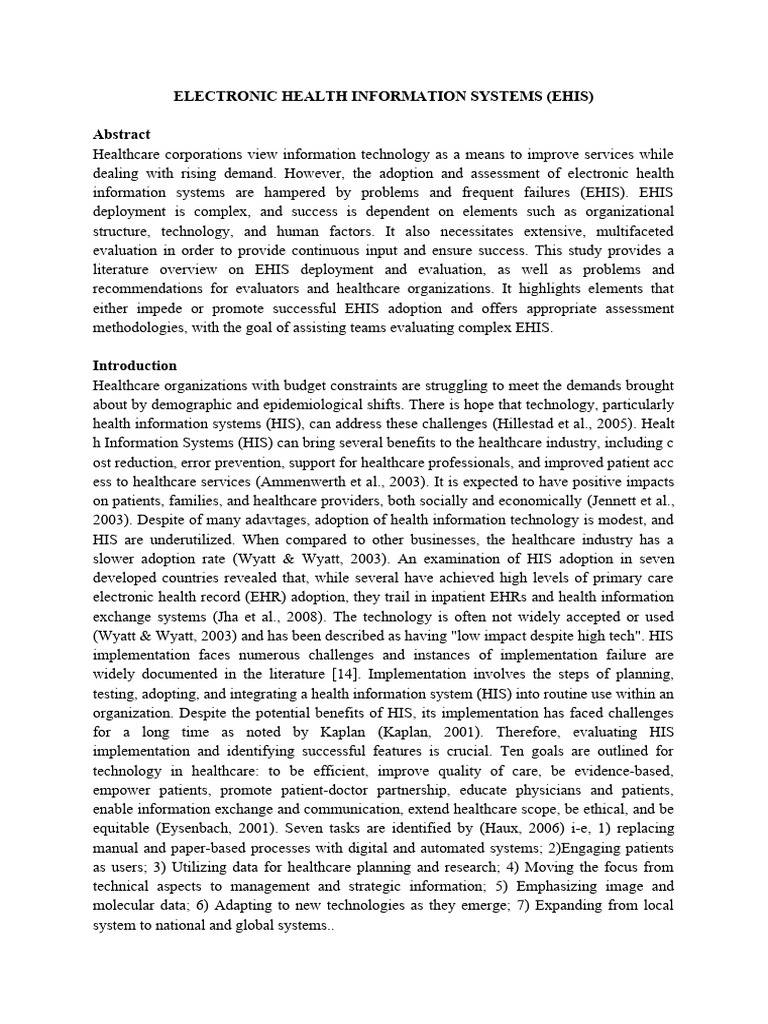 Healthcare | PDF | Electronic Health Record | Health Care