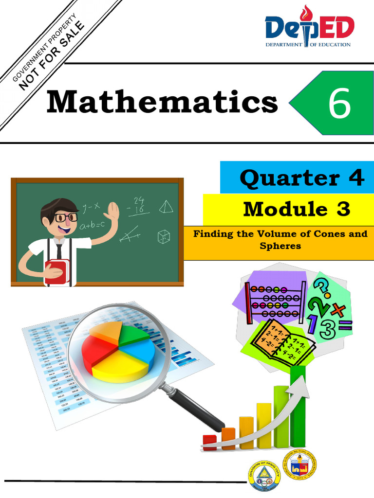 Math6 Q4 M3 | Download Free PDF | Volume | Sphere