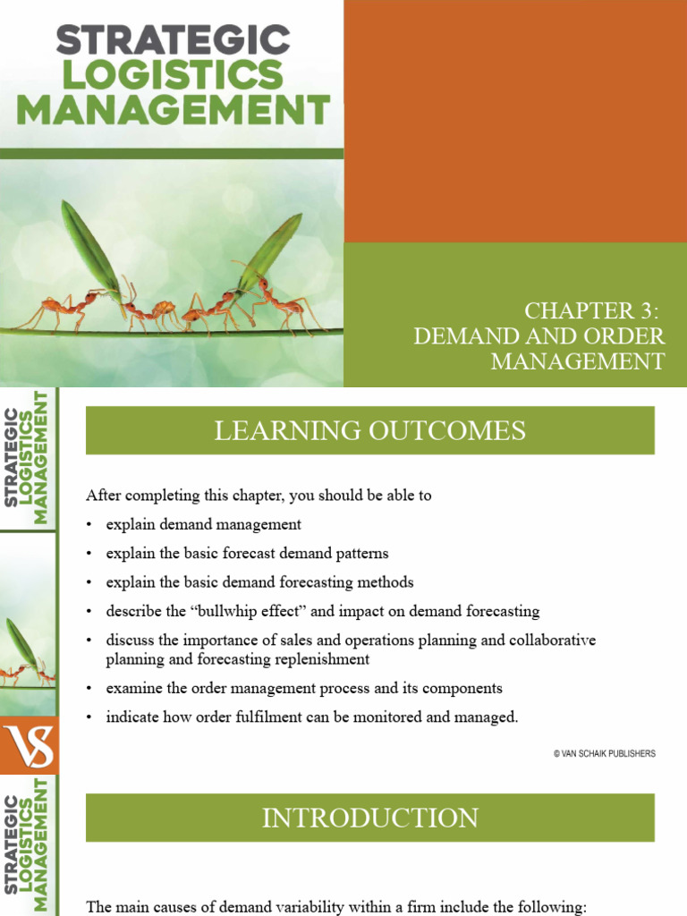 Demand & Order Management Guide | PDF | Forecasting | Demand
