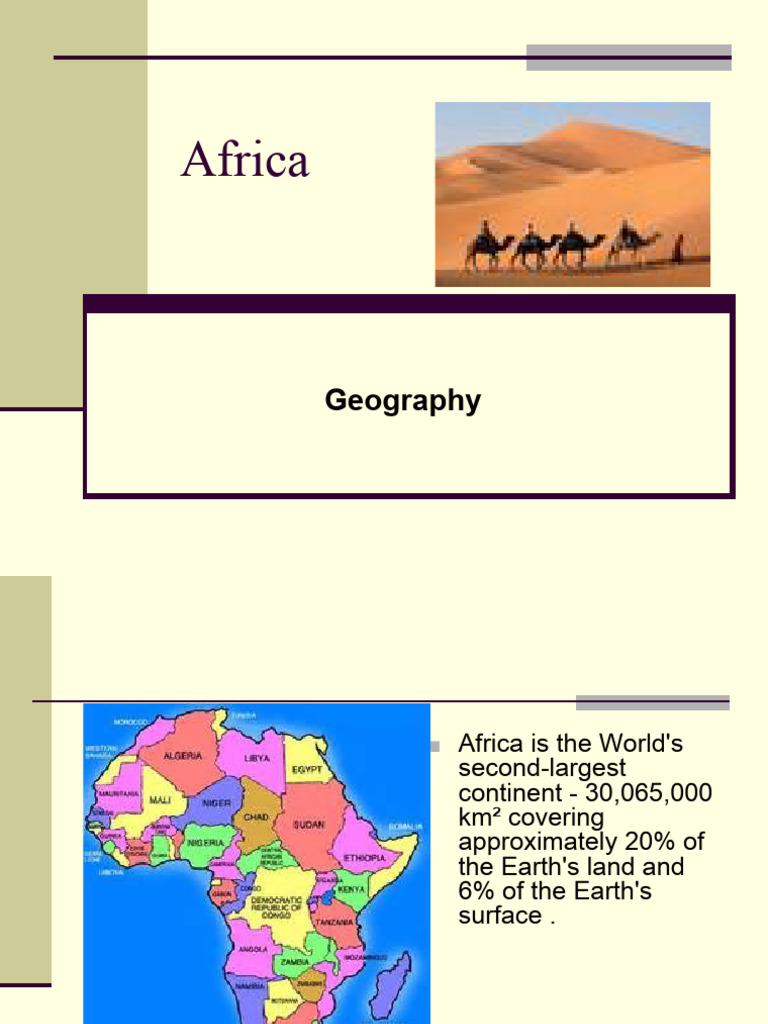 Africa& Horn of Africa | PDF | Africa | Rain