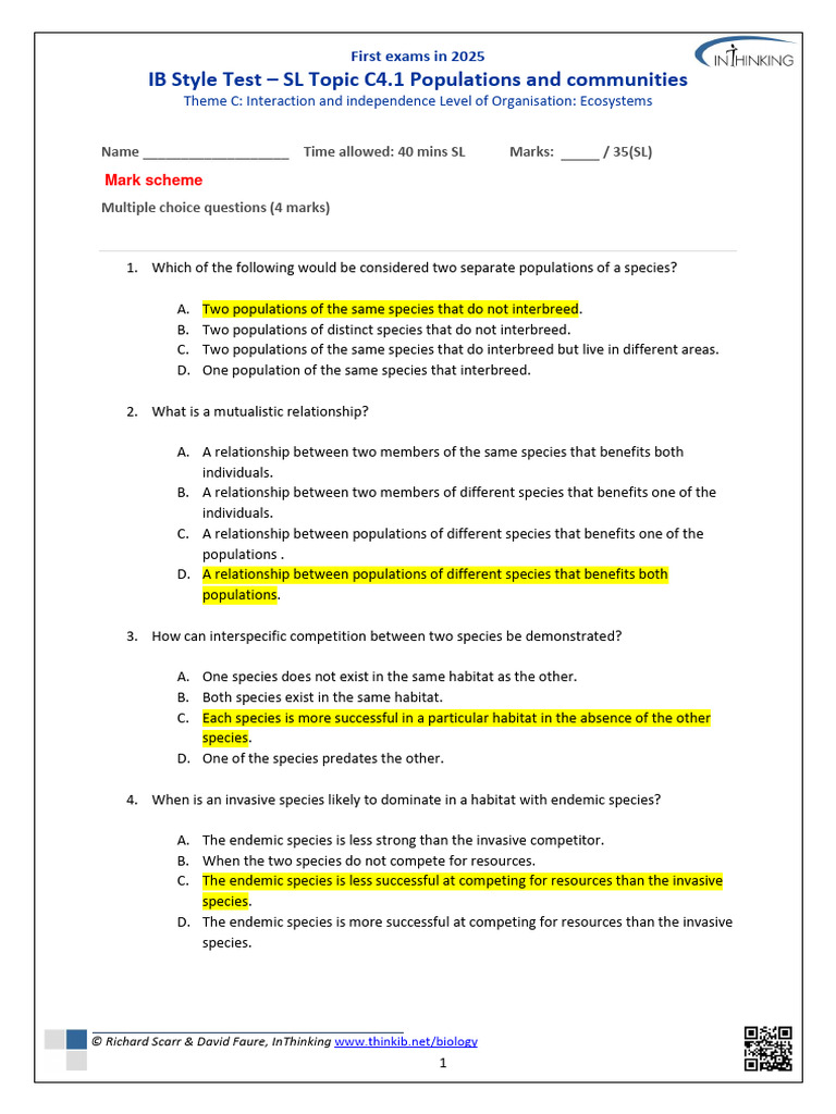 Populatios and Communities | PDF | Ant | Ecology