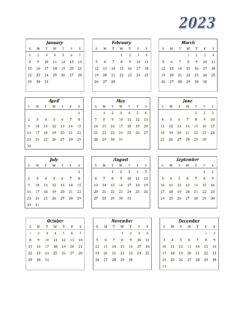 Calender | PDF