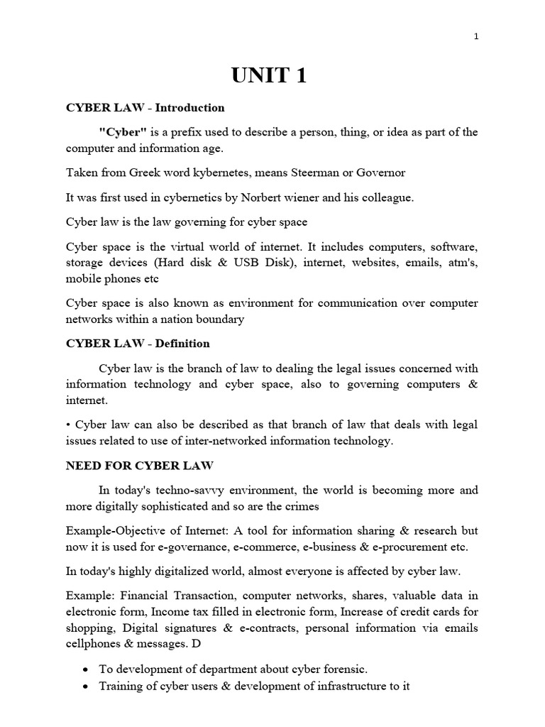 Cyber Law and Cyber Crime | PDF | Information Security | Cybercrime