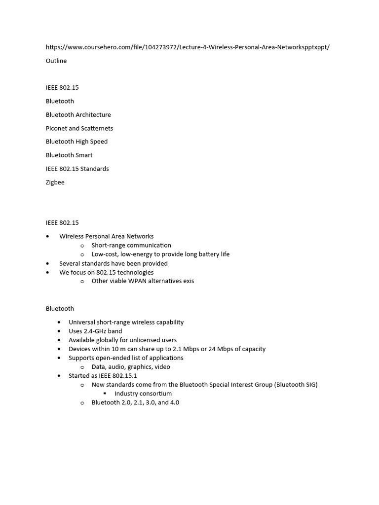 Bluetooth | PDF | Bluetooth | Telecommunications