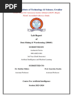 Orange Data Mining - Practical File | PDF | Statistical Classification | Comma Separated Values