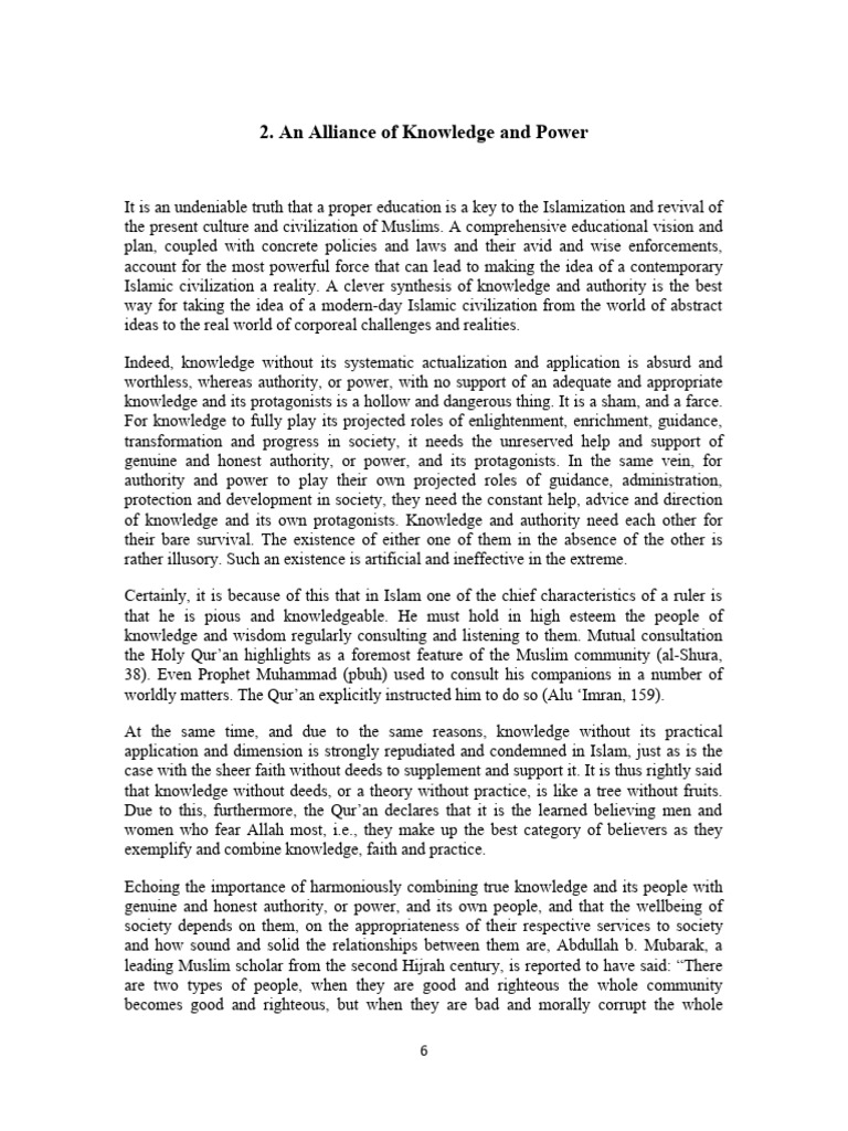 Knowledge and Authority in Islam | PDF | God In Islam | Prophets And ...