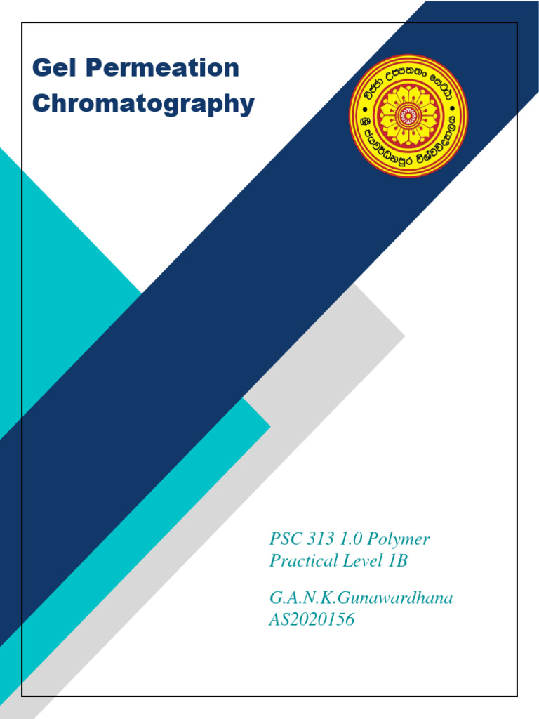 Gel Permeation Chromatography | PDF | Molecular Mass | Polymers