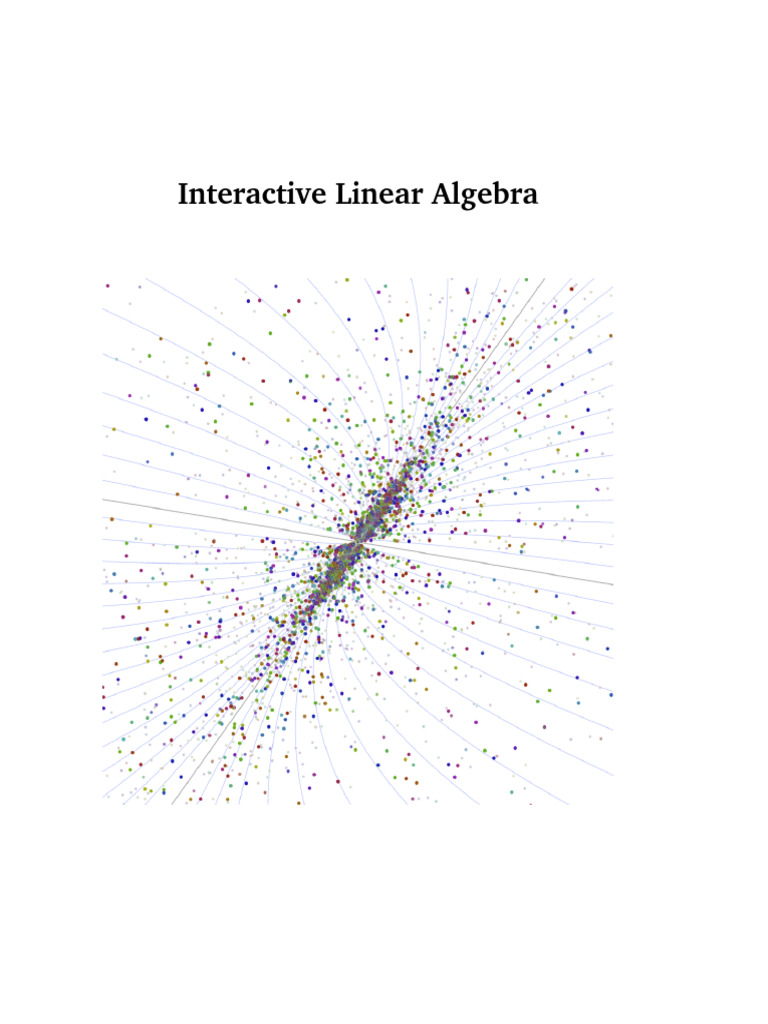 Interactive Linear Algebra | PDF | Equations | Matrix (Mathematics)