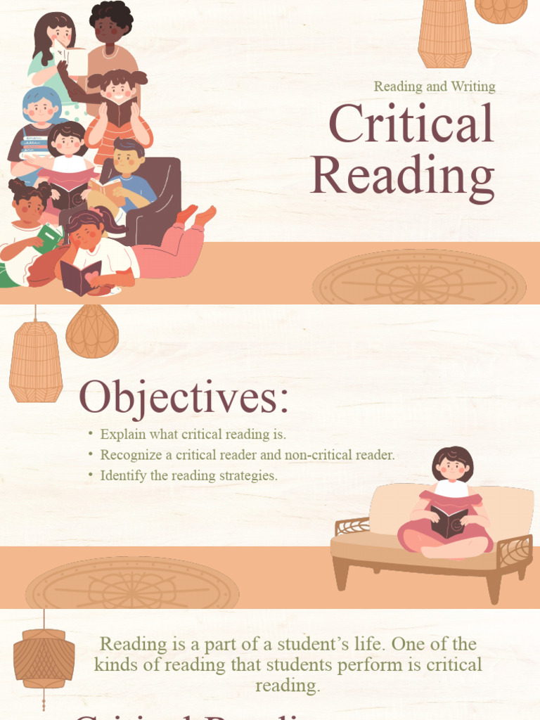 Critical-Reading | PDF | Thought | Critical Thinking