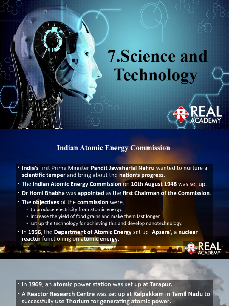 7.Science and Technology | PDF | Nuclear Power