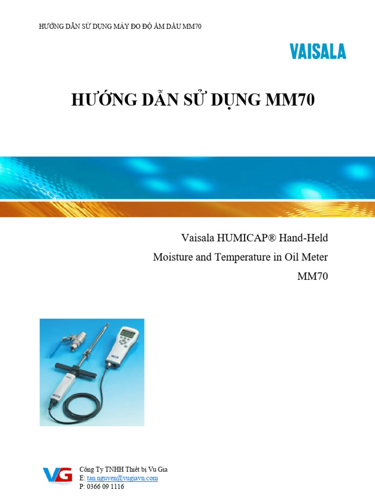 HDSD MM70 | PDF