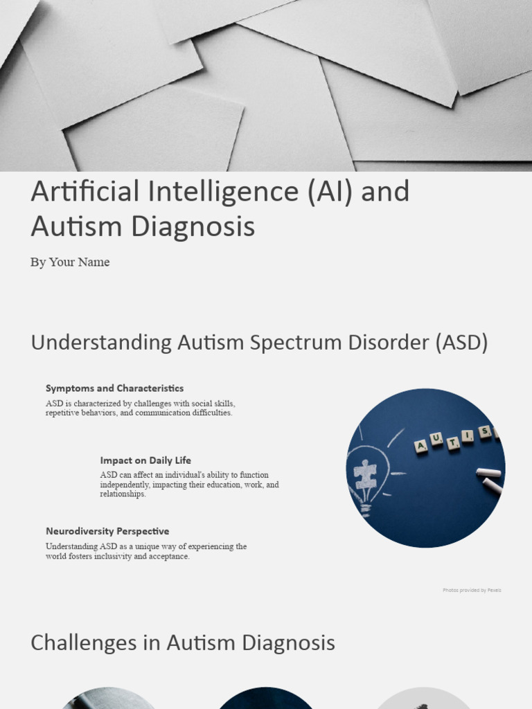 AI Innovations in Autism Diagnosis | PDF | Autism Spectrum | Artificial ...