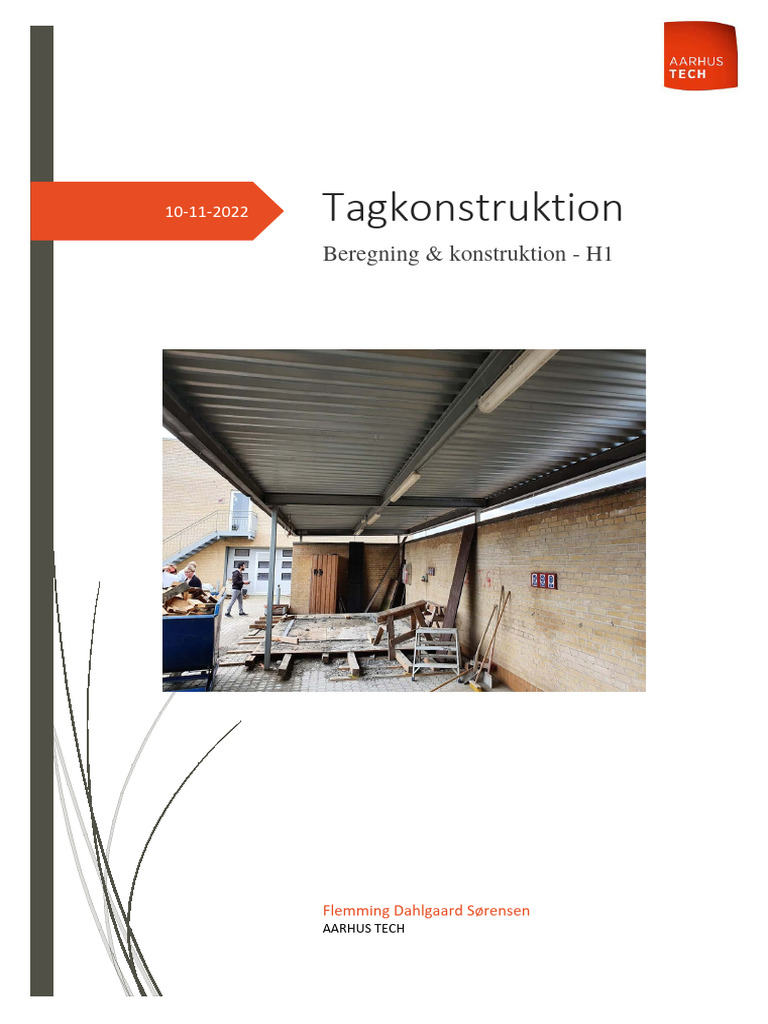 Utf-8''tagkonstruktionsopgave - Formler Og Hjælpedokumenter | PDF
