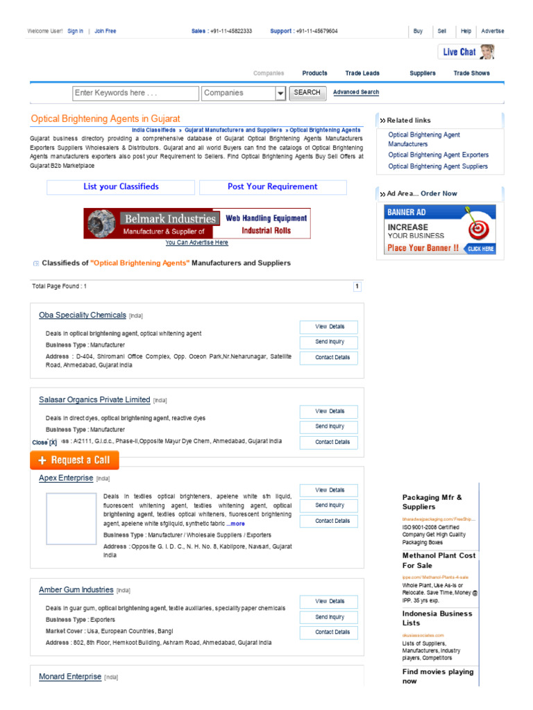 Optical Brightening Agen. | PDF