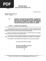 2024 Morbidity Week Calendar | PDF