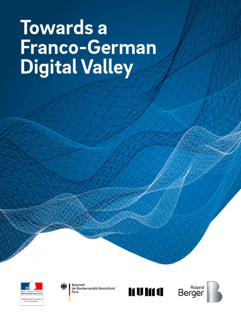 Roland Berger French German Digital Valley Final 081216 | PDF | Venture ...